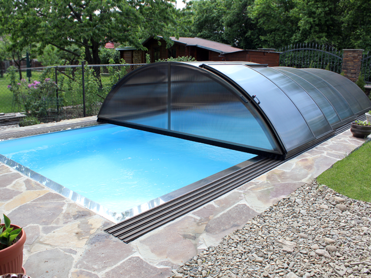 Välja pooltak - Miami Pool - Semester hemma